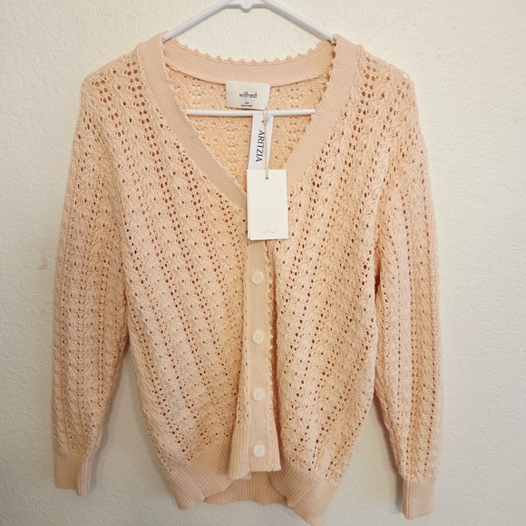 Aritzia | Sweaters | Aritzia Wilfred Reverence Relaxed V Neck Cotton ...